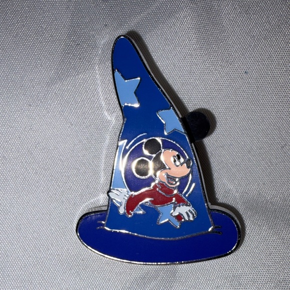Disney | Accessories | Disney Blue Sorcerer Mickey Pin | Poshmark